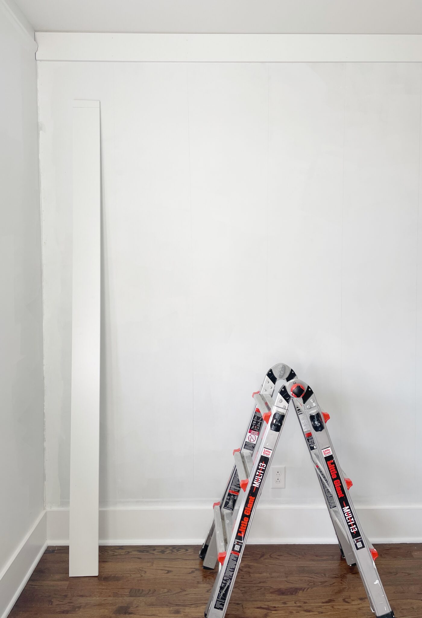 Recessed Wainscoting Panels: DIY Living Room Wall | Our Aesthetic Abode