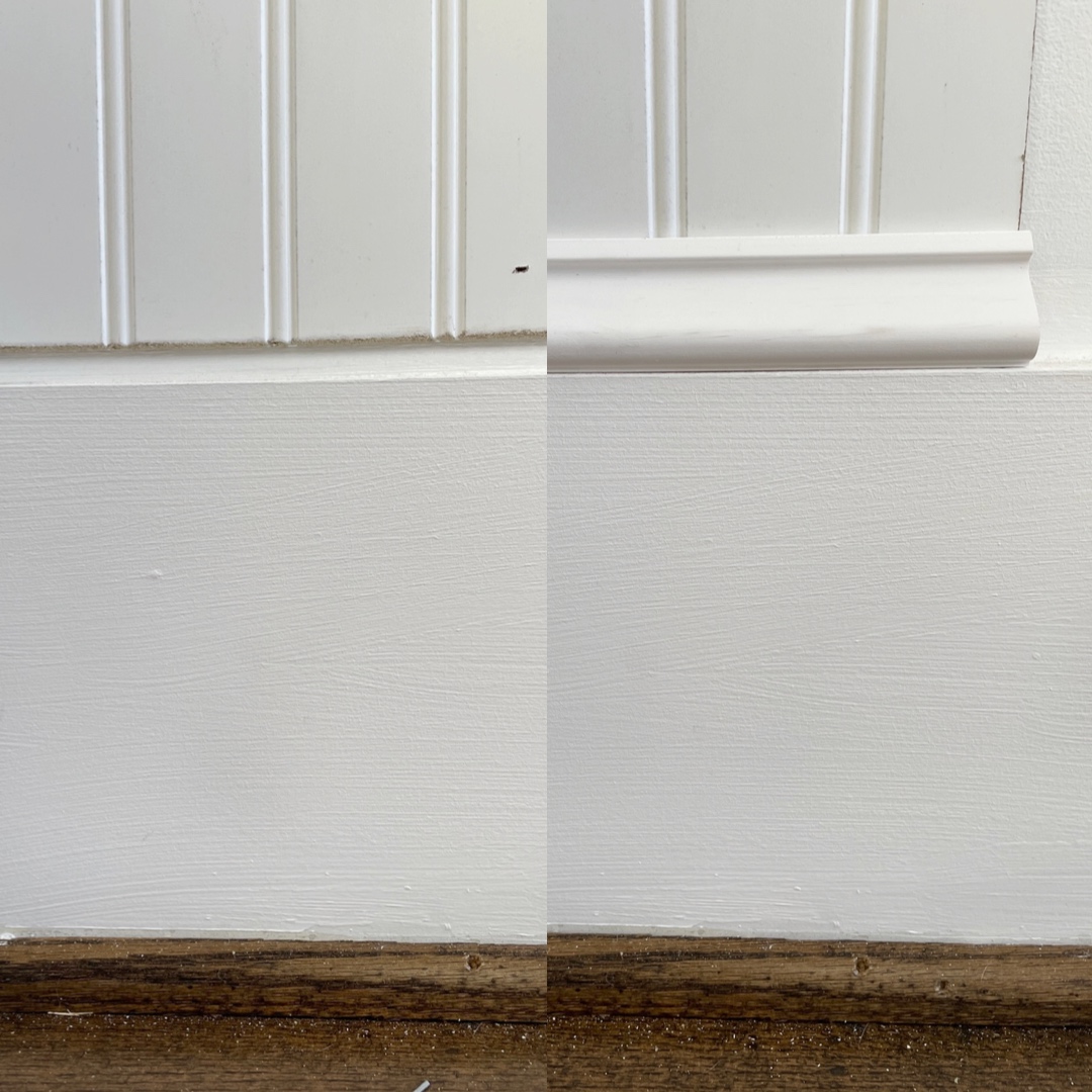 DIY Beadboard Entryway Makeover | Our Aesthetic Abode