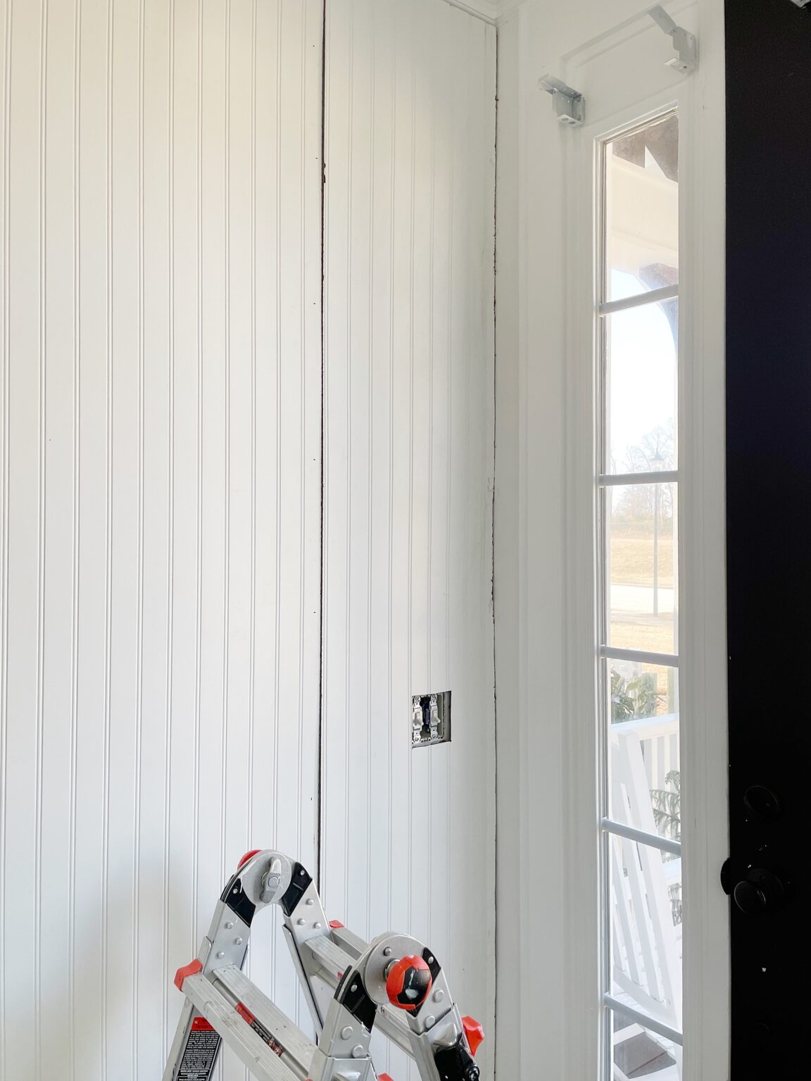 DIY Beadboard Entryway Makeover | Our Aesthetic Abode