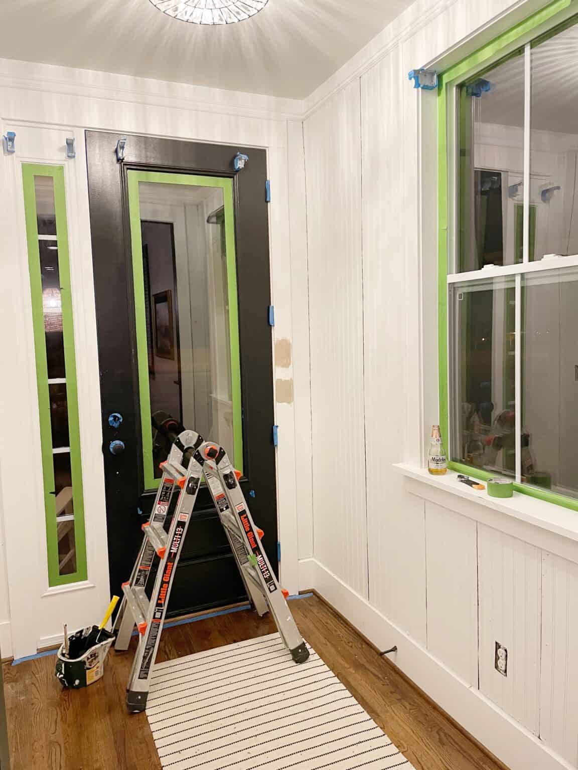 DIY Beadboard Entryway Makeover | Our Aesthetic Abode