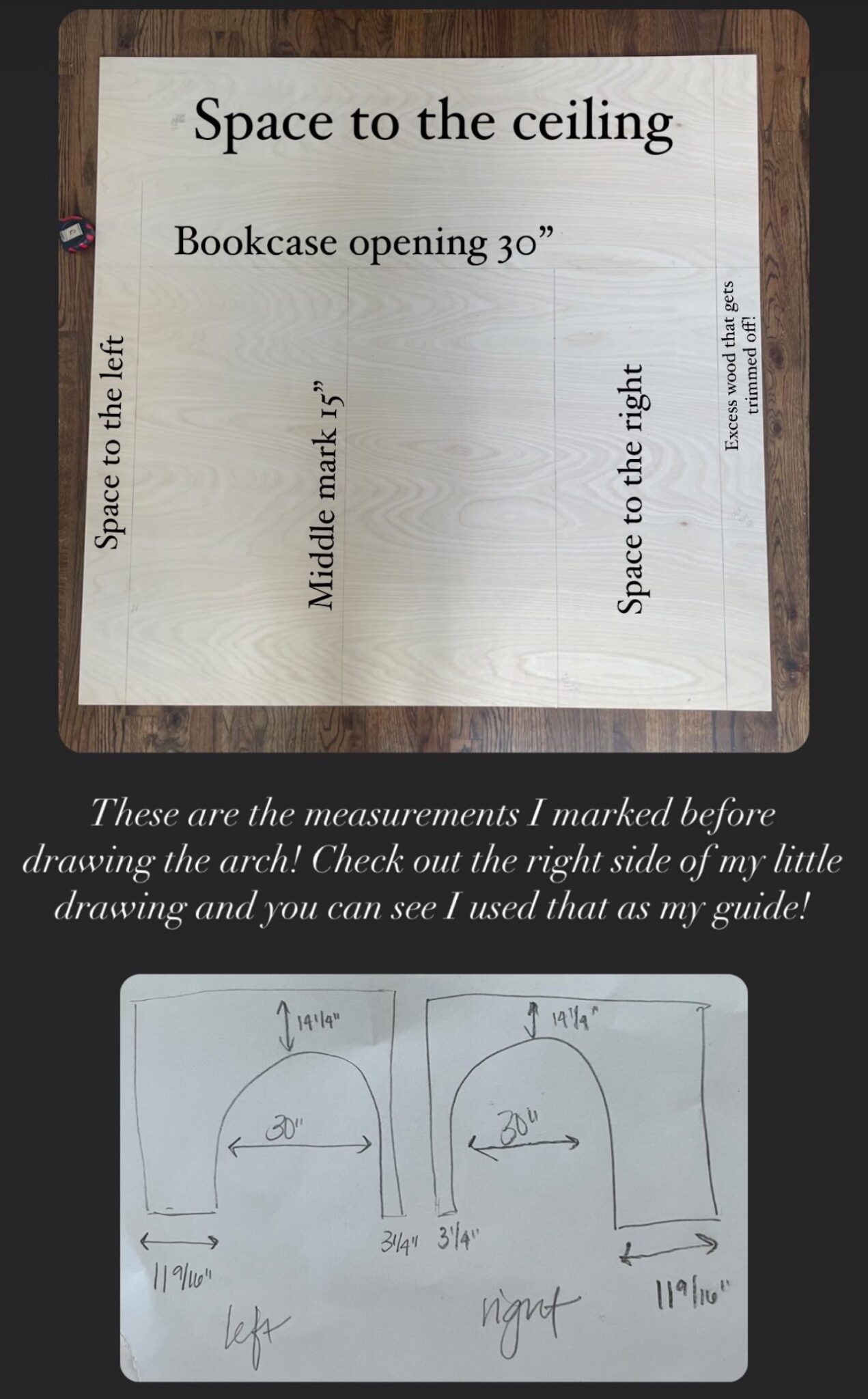 Arched Ikea Billy Bookcase Hack (Step-by-Step) | Our Aesthetic Abode