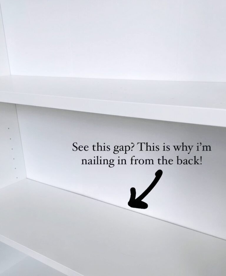 Arched Ikea Billy Bookcase Hack (Step-by-Step) | Our Aesthetic Abode