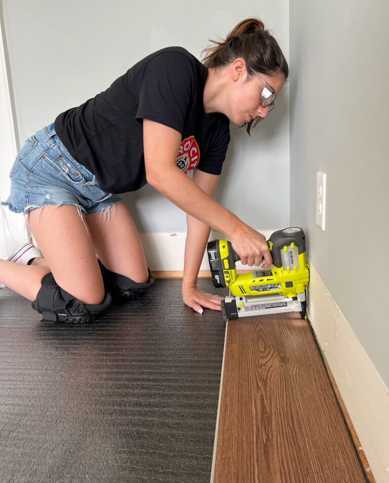 How to Install Vinyl Plank Flooring (Step-by-Step) | Our Aesthetic Abode
