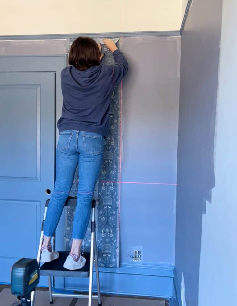 How to Hang Traditional Wallpaper (Step-by-Step) | Our Aesthetic Abode