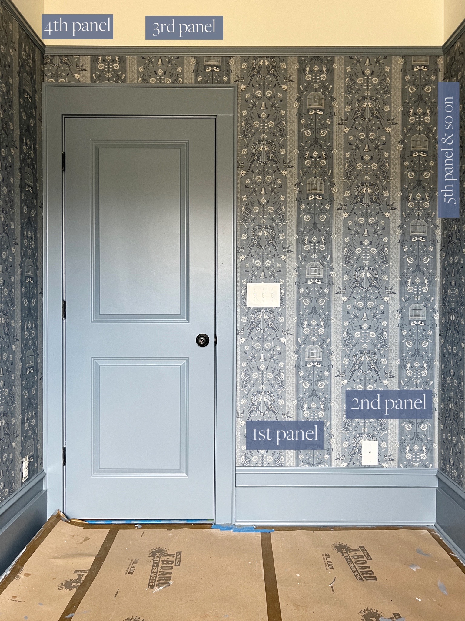 How to Hang Traditional Wallpaper (Step-by-Step) | Our Aesthetic Abode