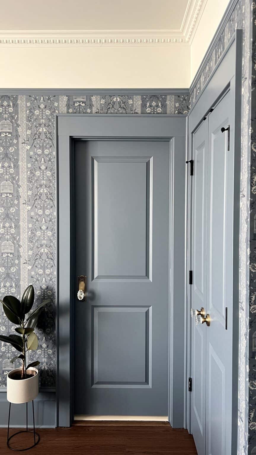 How to Paint Trim and Why Satin is the Best Finish | Our Aesthetic Abode
