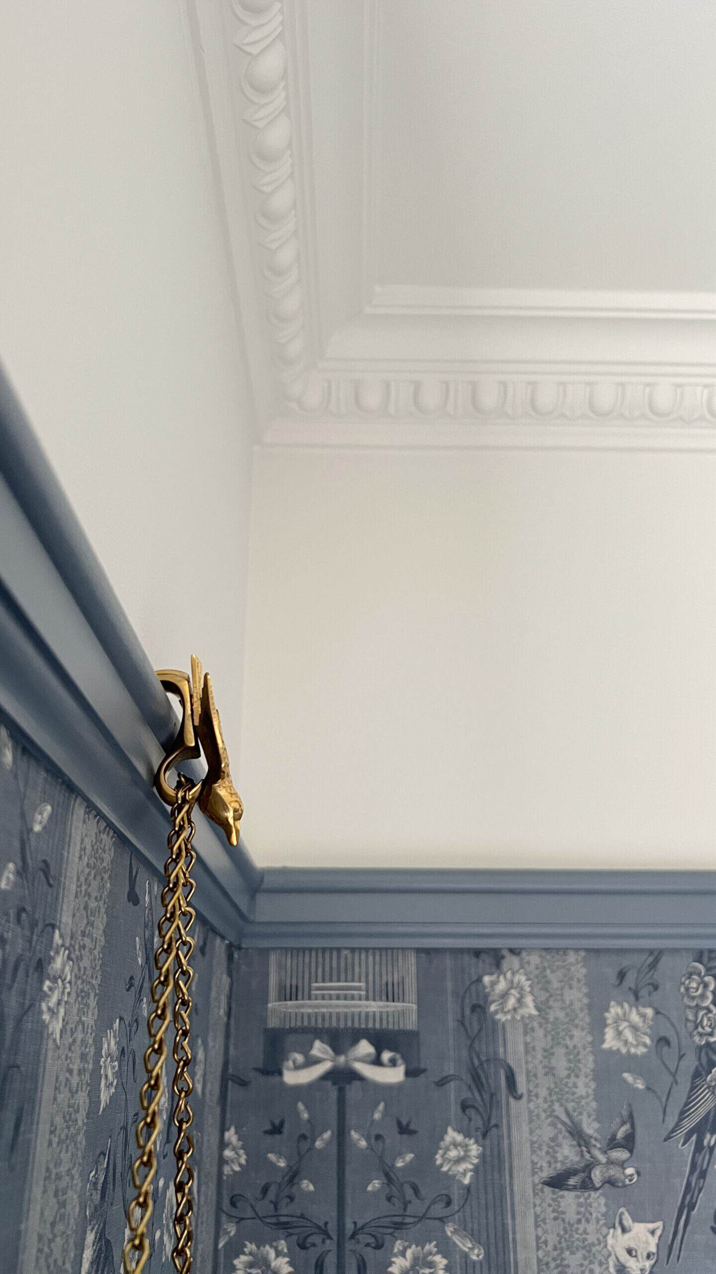 How to Install and Use a Picture Rail Hanging System | Our Aesthetic Abode