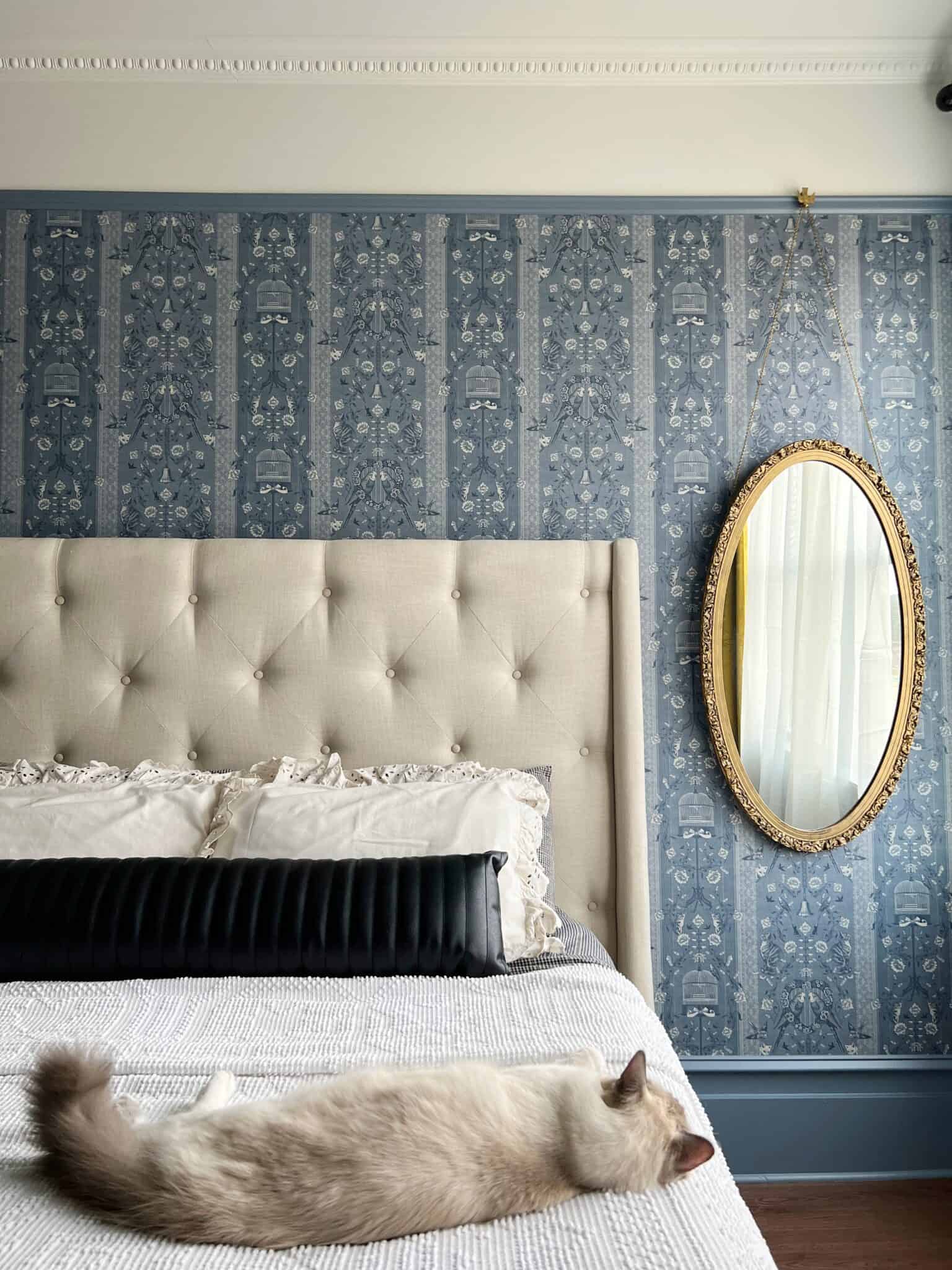 How to Install and Use a Picture Rail Hanging System | Our Aesthetic Abode