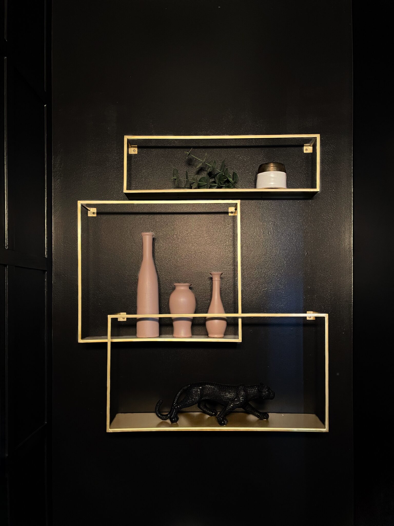 DIY Peel and Stick Wallpaper Powder Room Makeover | Our Aesthetic Abode