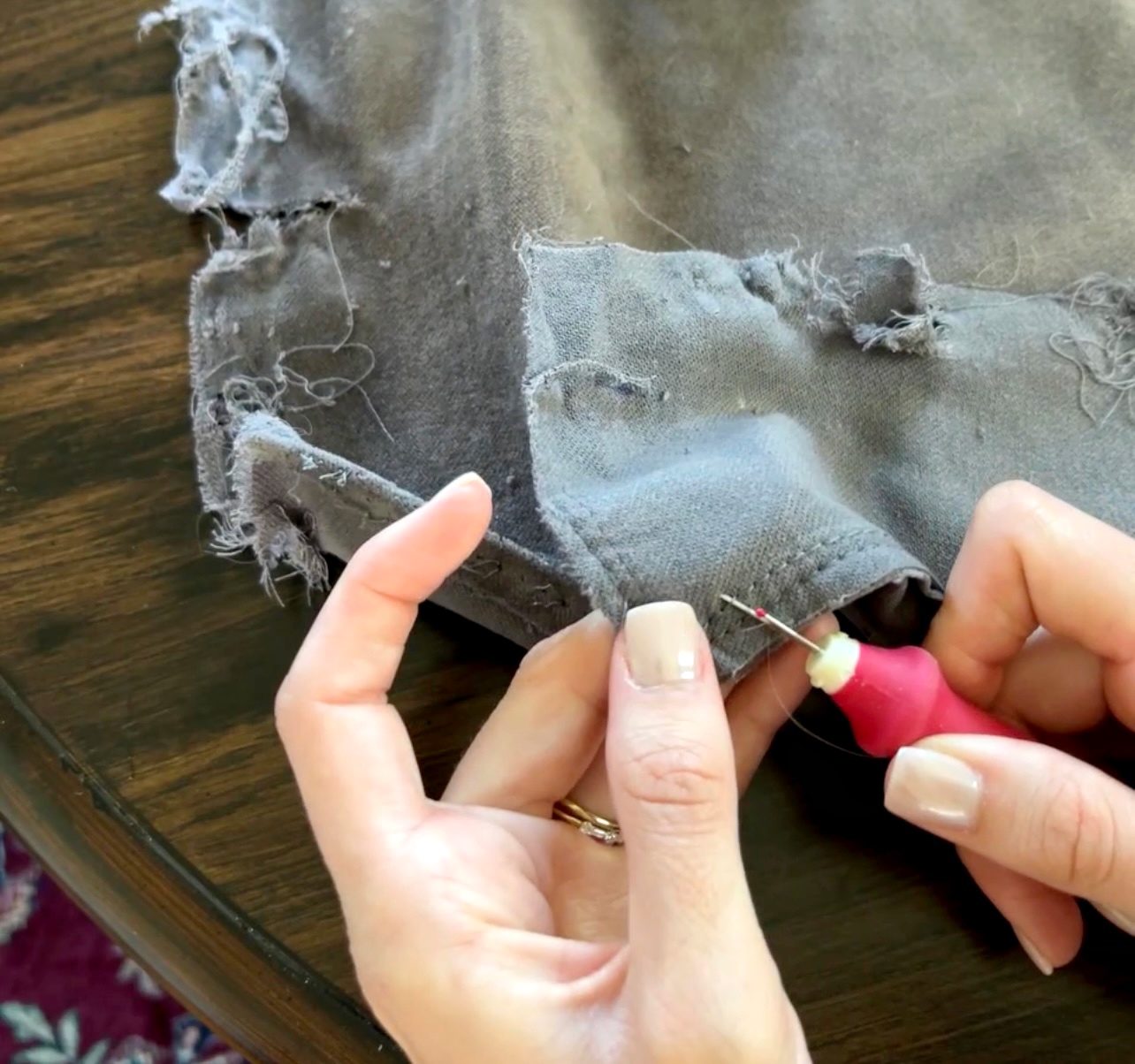 DIY Chair Makeover: How to Reupholster the Seat | Our Aesthetic Abode