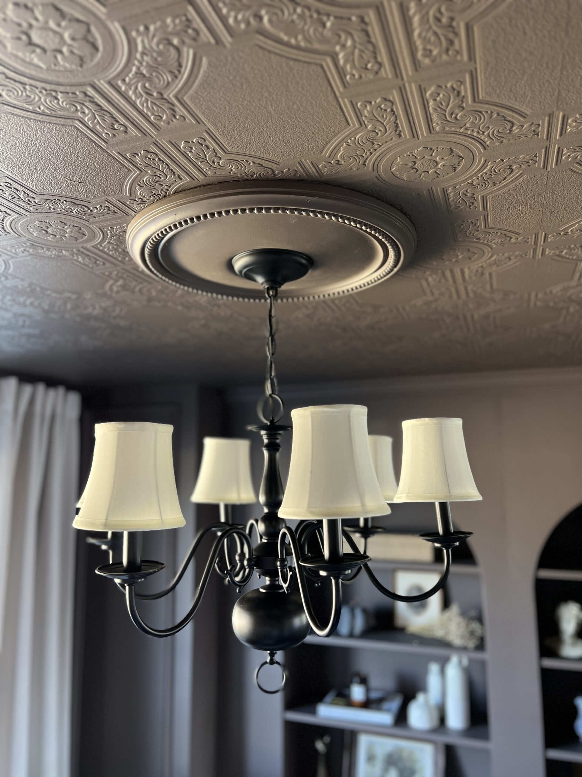 Easy DIY Brass Chandelier Makeover (Step-by-Step) | Our Aesthetic Abode