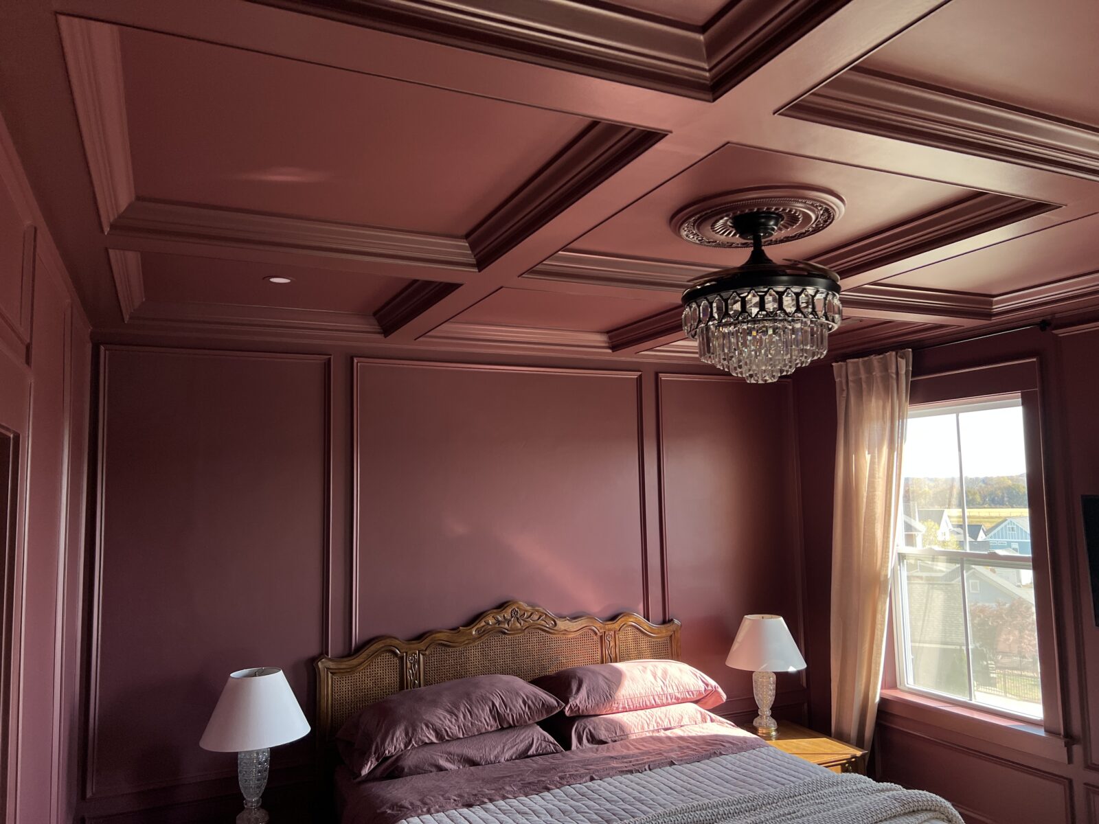 Burgundy Bedroom | Our Aesthetic Abode