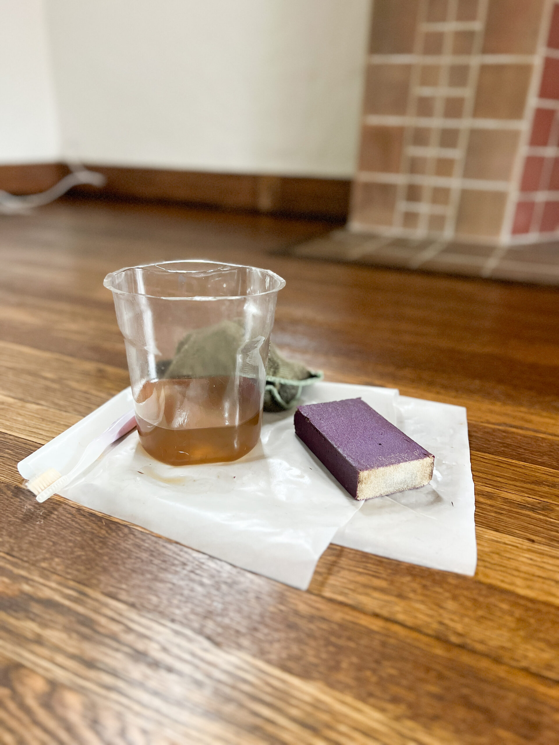DIY Staining Hardwood Floors: Our Honest Experience | Our Aesthetic Abode