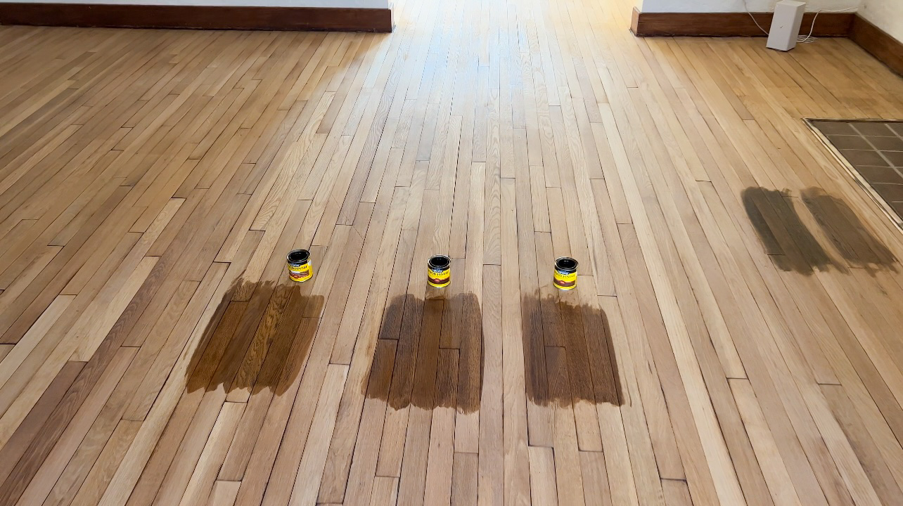 DIY Staining Hardwood Floors: Our Honest Experience | Our Aesthetic Abode