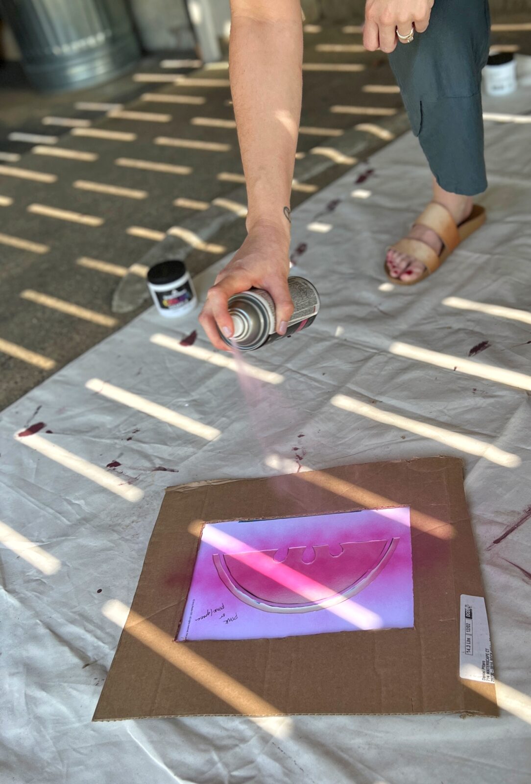 How to Make a Giant Outdoor DIY Memory Card Game | Our Aesthetic Abode