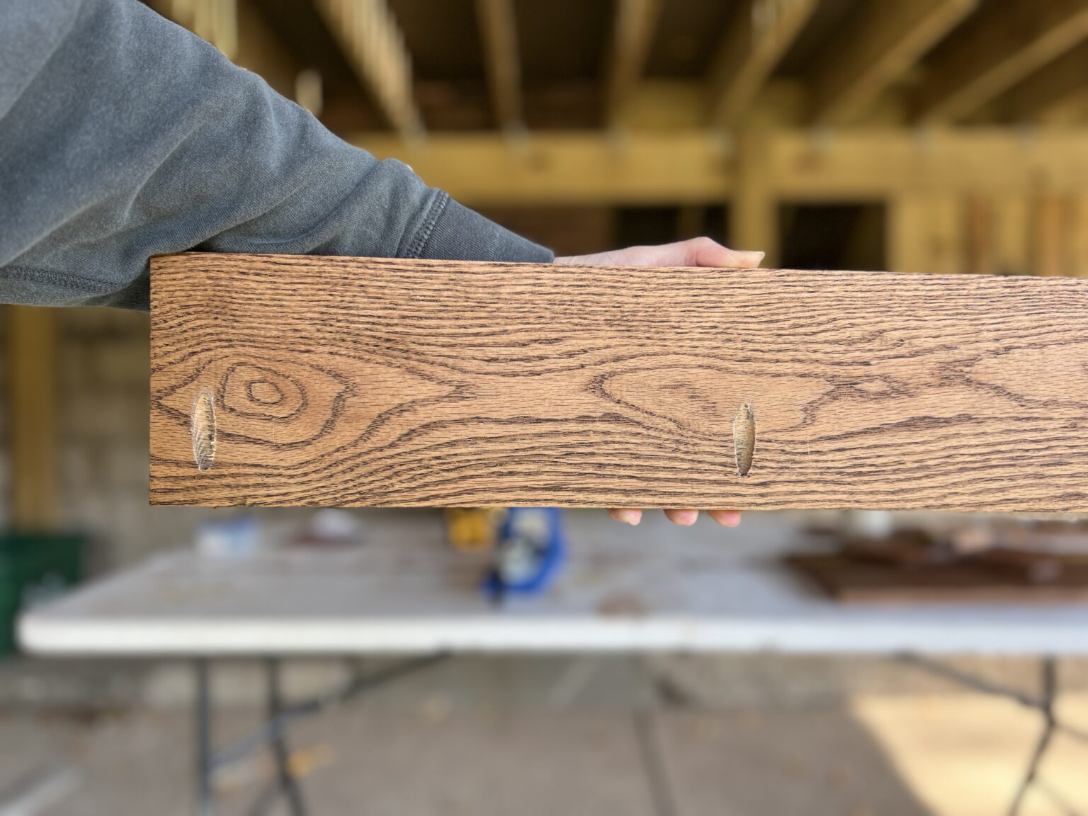 Easy Wood and Brass DIY Wall Wine Rack (Step-by-Step) | Our Aesthetic Abode