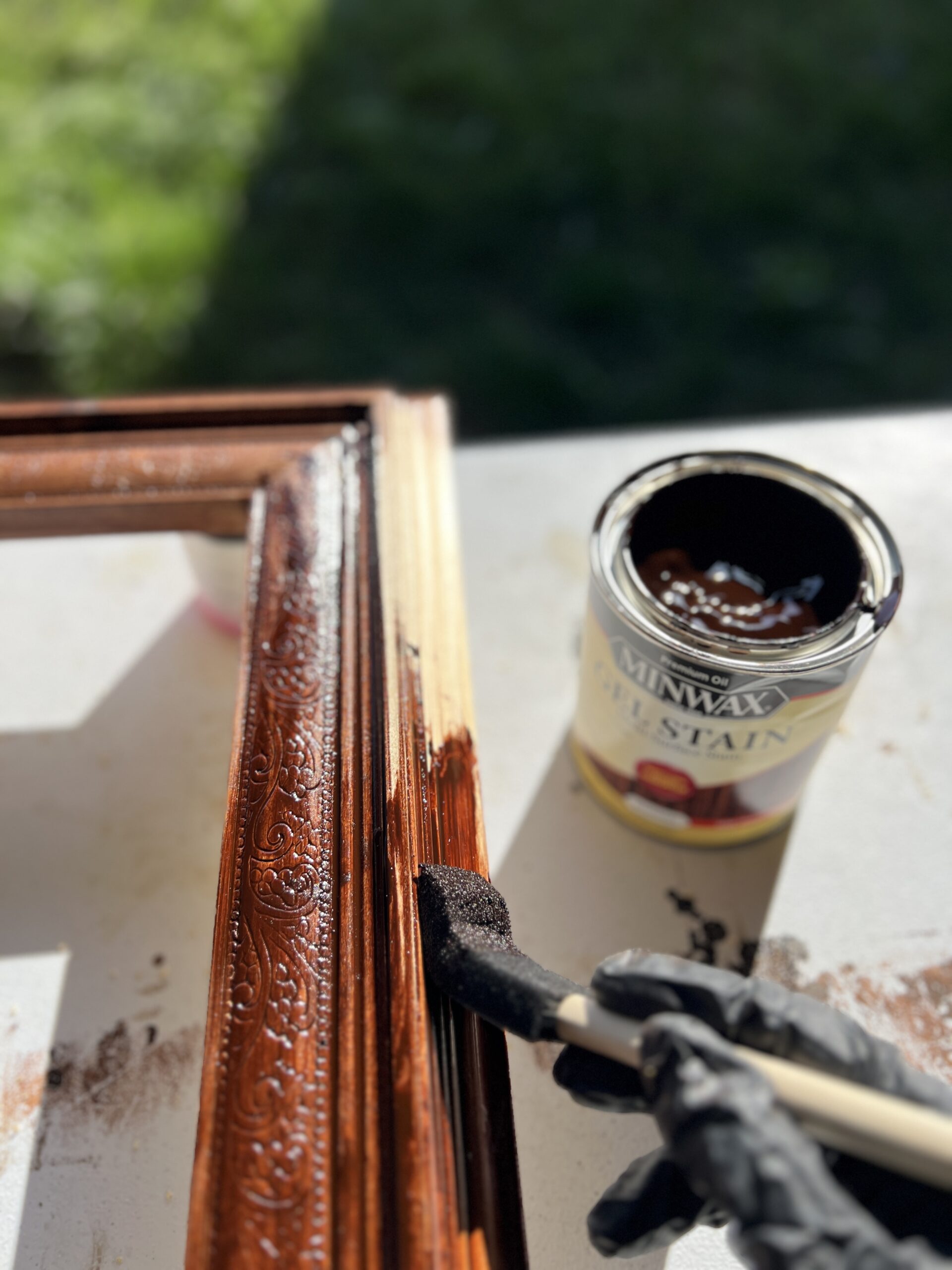 How to Frame a Medicine Cabinet Mirror (Step-by-Step) | Our Aesthetic Abode