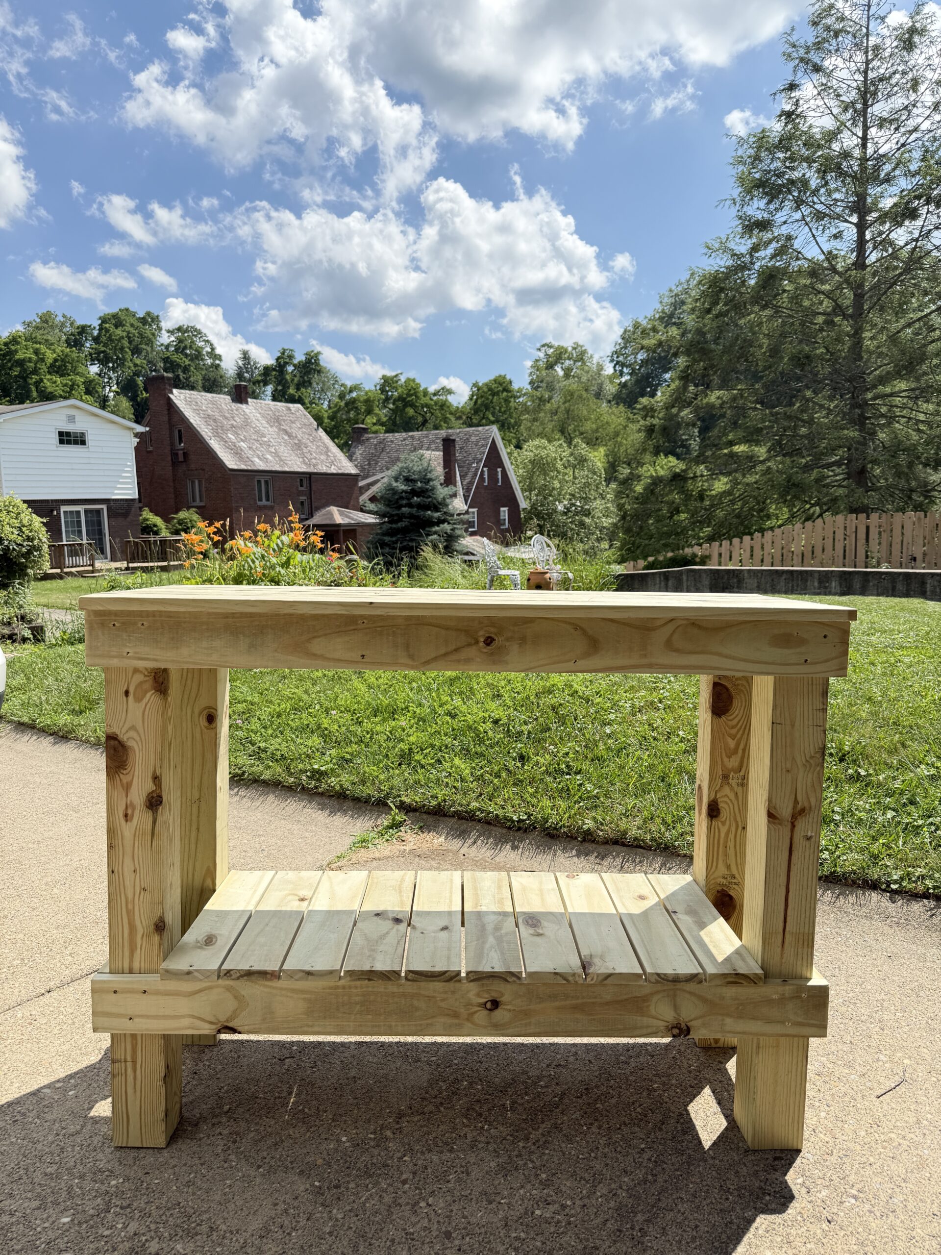 Simple DIY Gardening Table (Step-by-Step Plans) | Our Aesthetic Abode